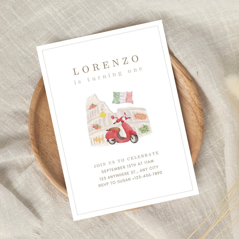Italian Party Theme - Etsy