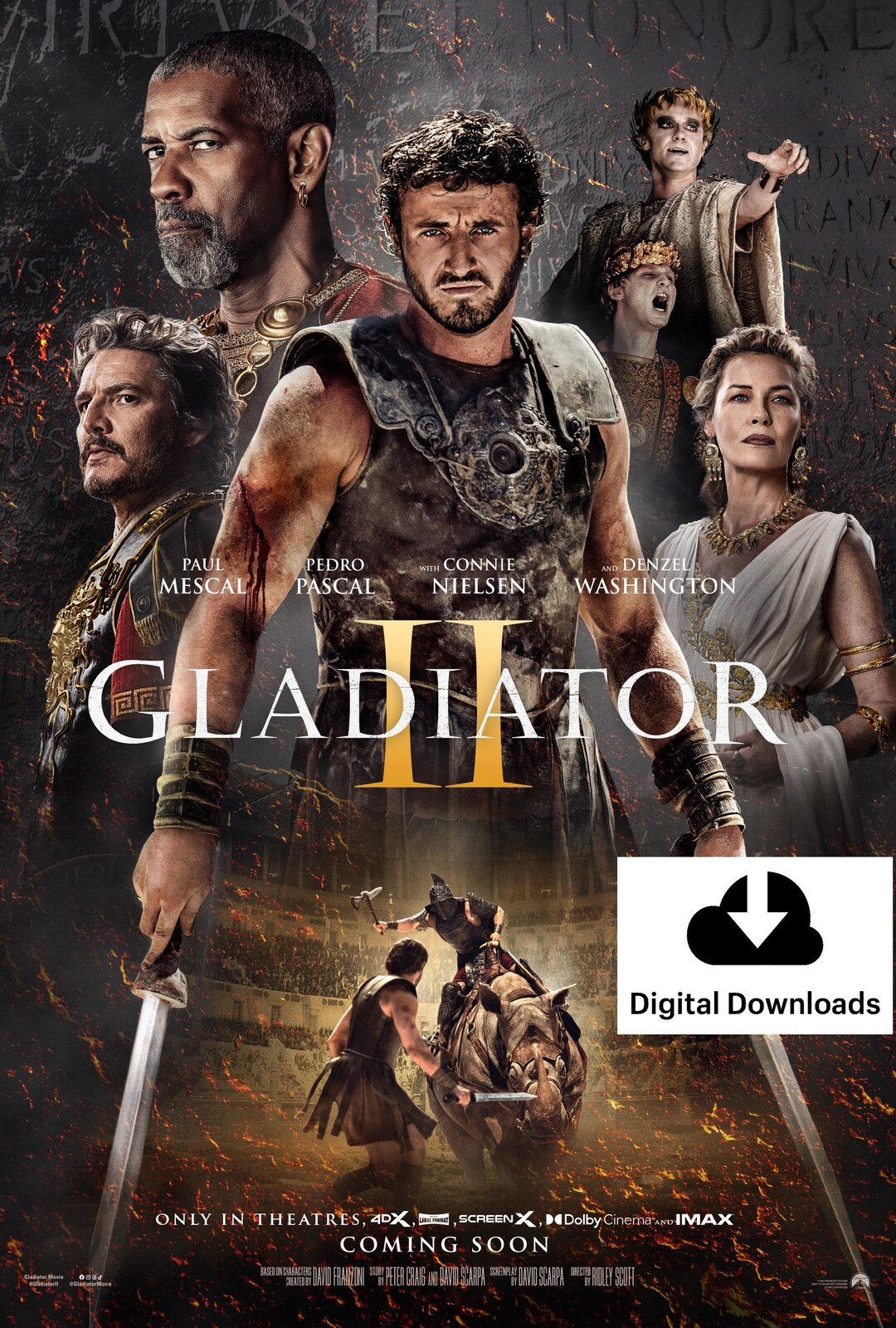 Buy Gladiator II 2024 Excellent Quality Online in India - Etsy