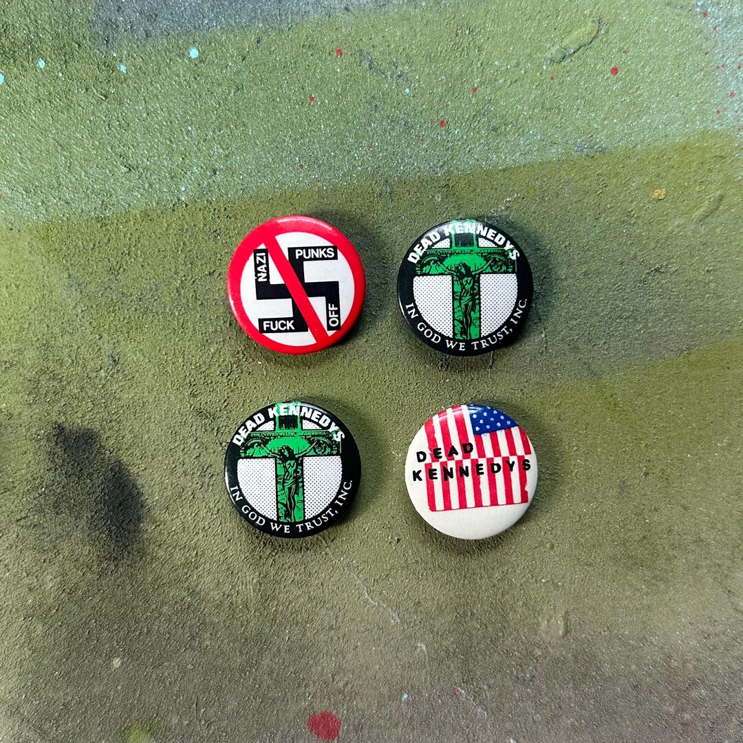 Vintage Dead Kennedys Pins - Etsy