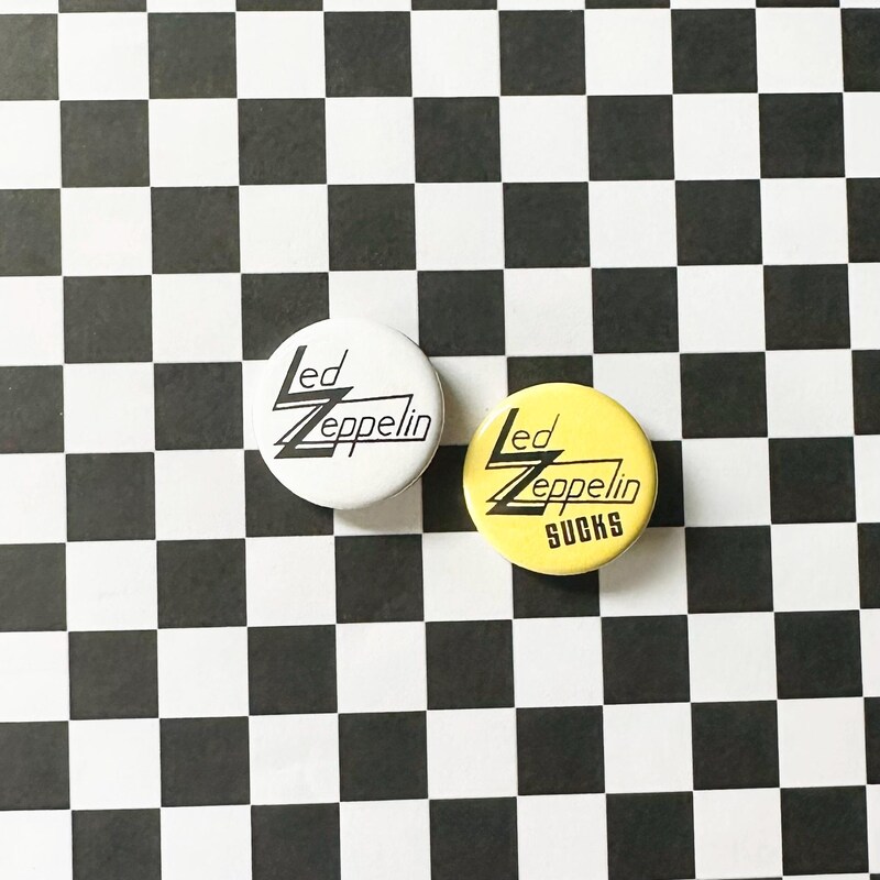 Led Zeppelin Pin - Etsy