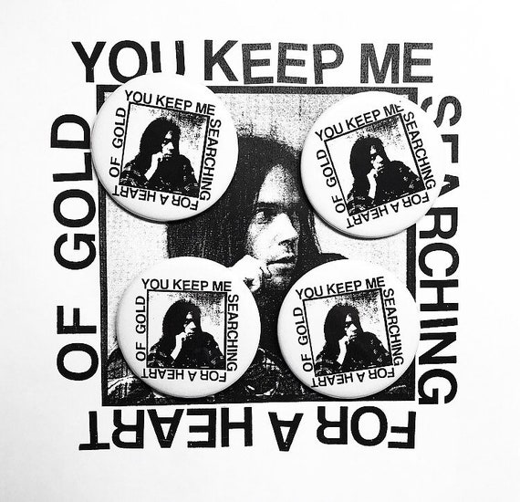 Neil Young Pin | Etsy