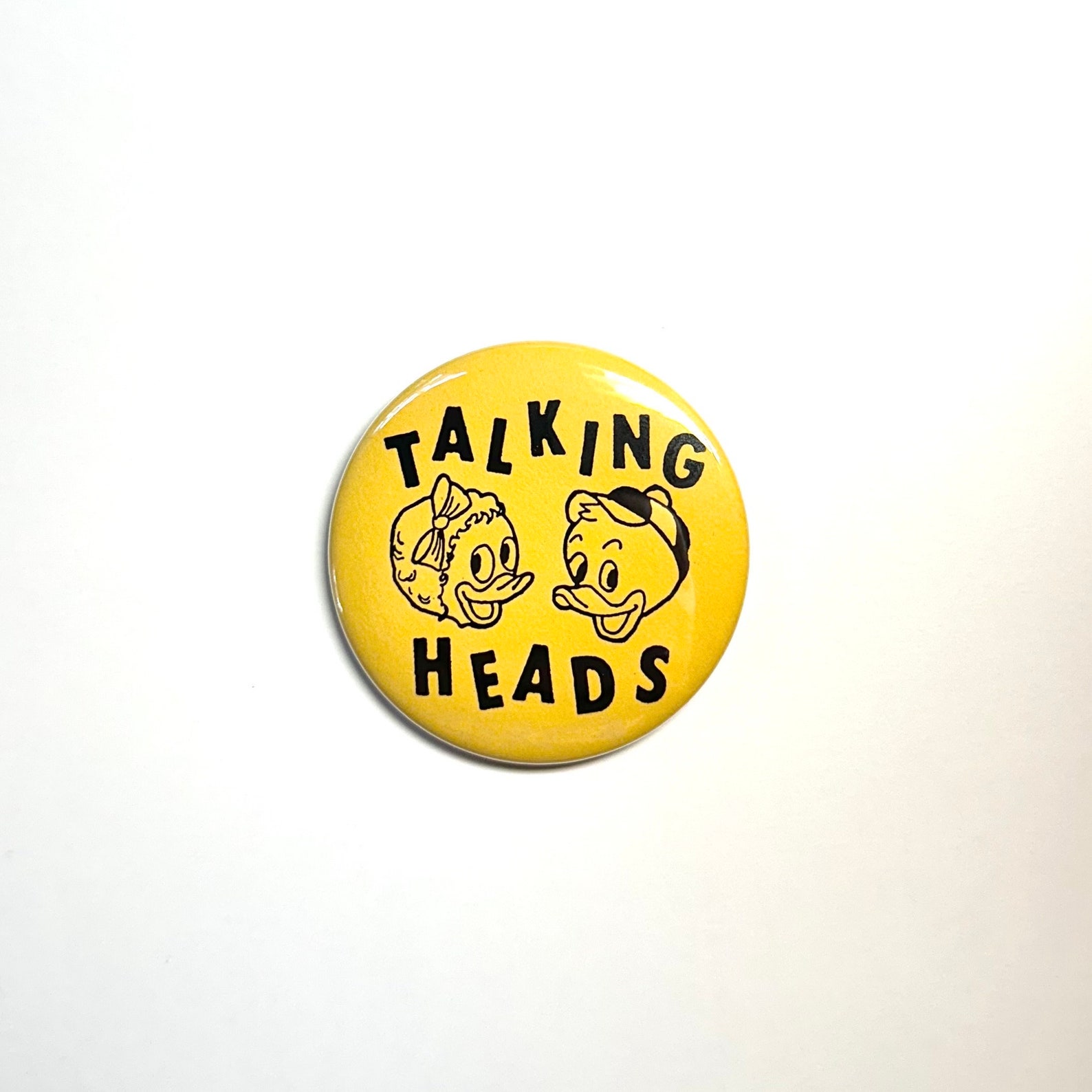 Talking Heads Pin - Etsy