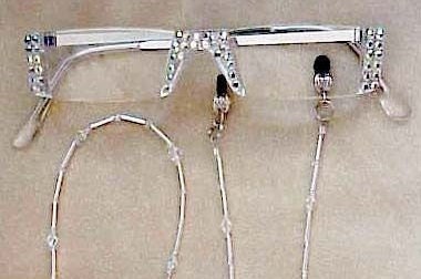 Sassy Gold Arms Crystal Clear Reading Glasses Readers ONLY - Etsy