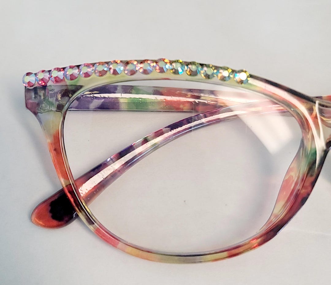Cats Eye Rainbow Swirls Made With Fine European Crystals Reading ...