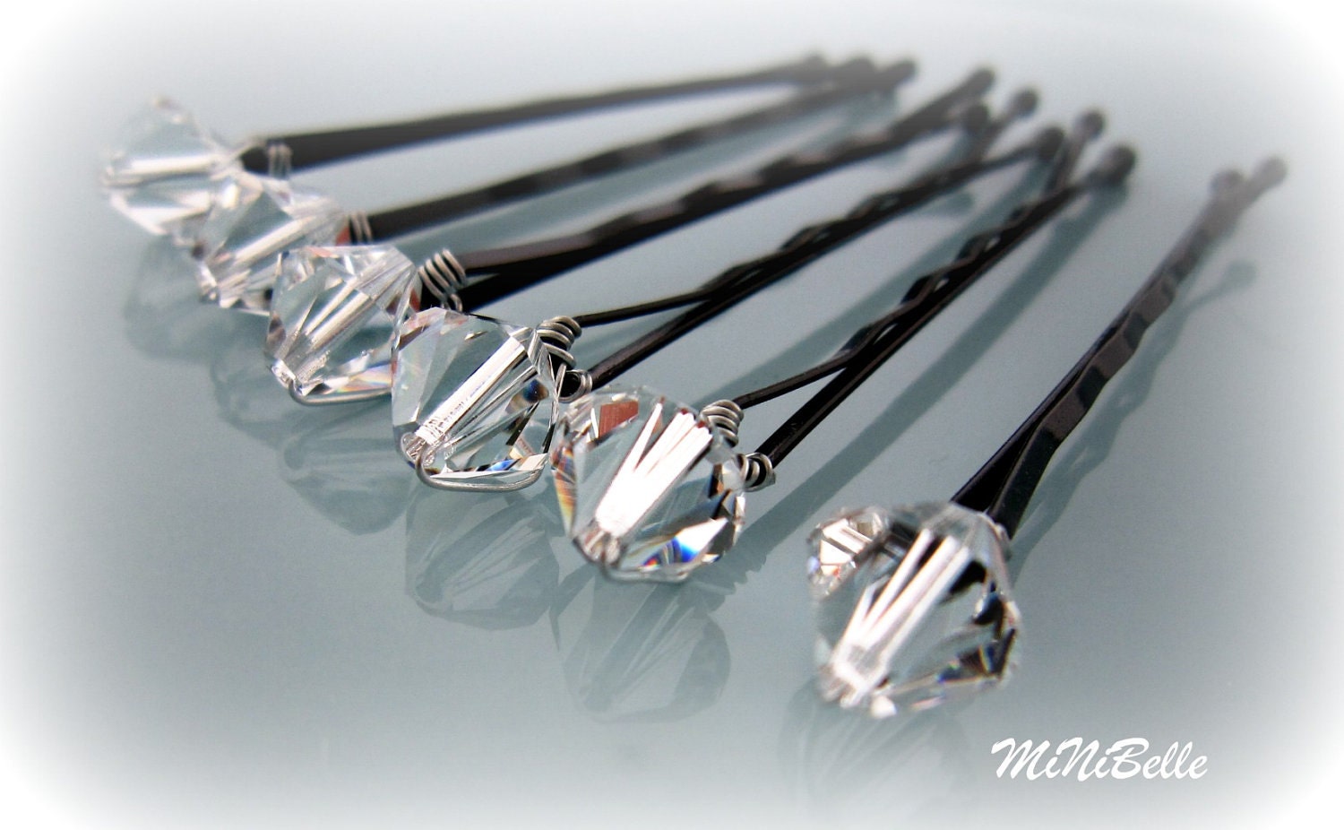 Crystal Bridal Hair Pins. Bridal Hair Pins. Swarovski Crystal | Etsy