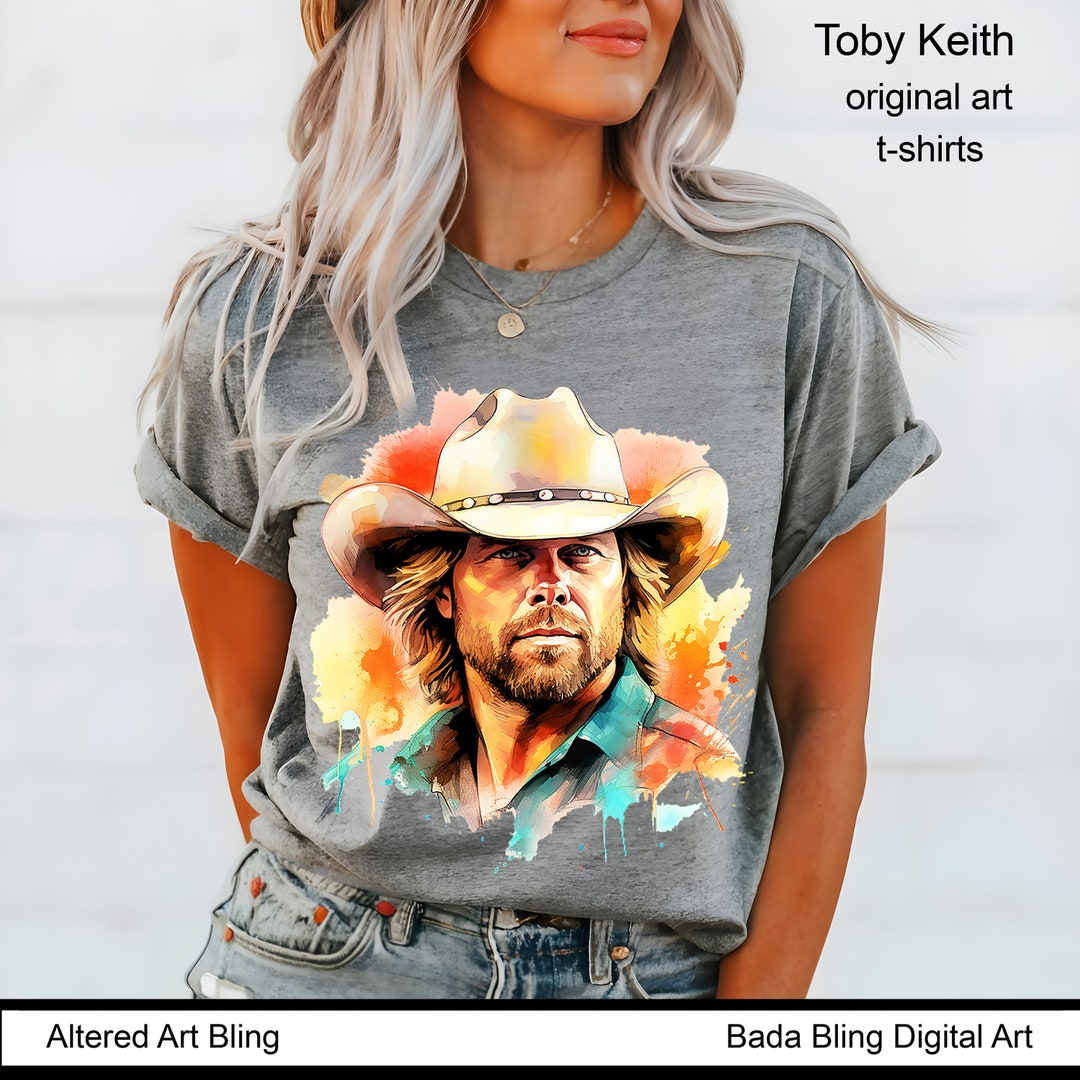 Toby Keith T Shirts Toby Keith Shirts Original Art Bright Tropical ...