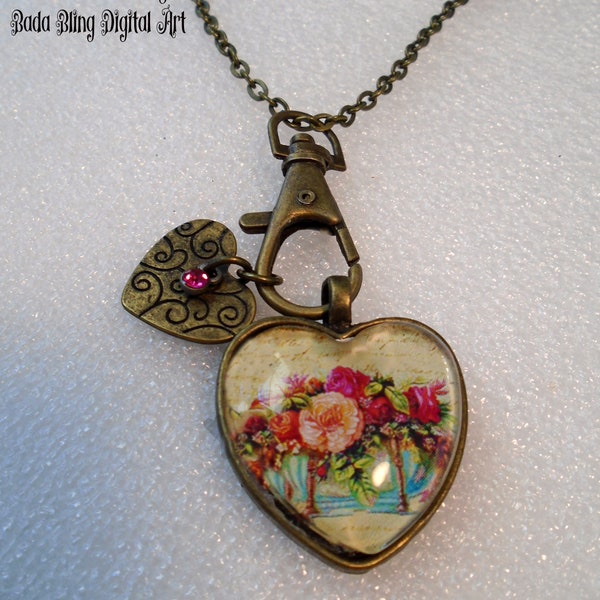 Heart Pendant - Etsy