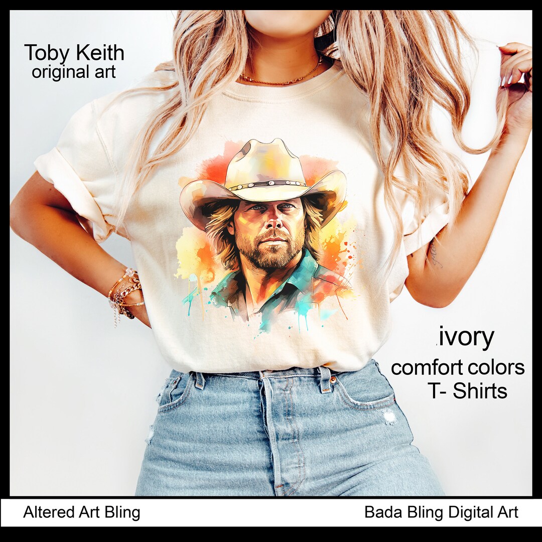 Toby Keith T-shirts Toby Keith Shirts Original Art T-shirts Comfort ...