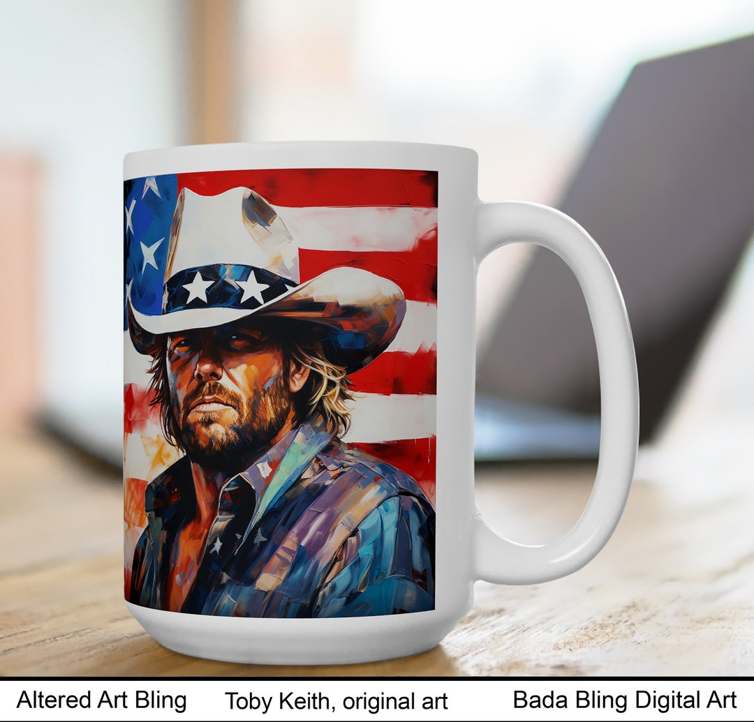 Toby Keith Mug Original Art Mugs Toby Keith American Patriot Toby Keith ...