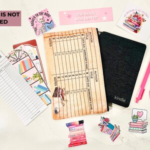 Reading Essential Kit Book Pouch Bookish Gift for Bookworms Booktok ...