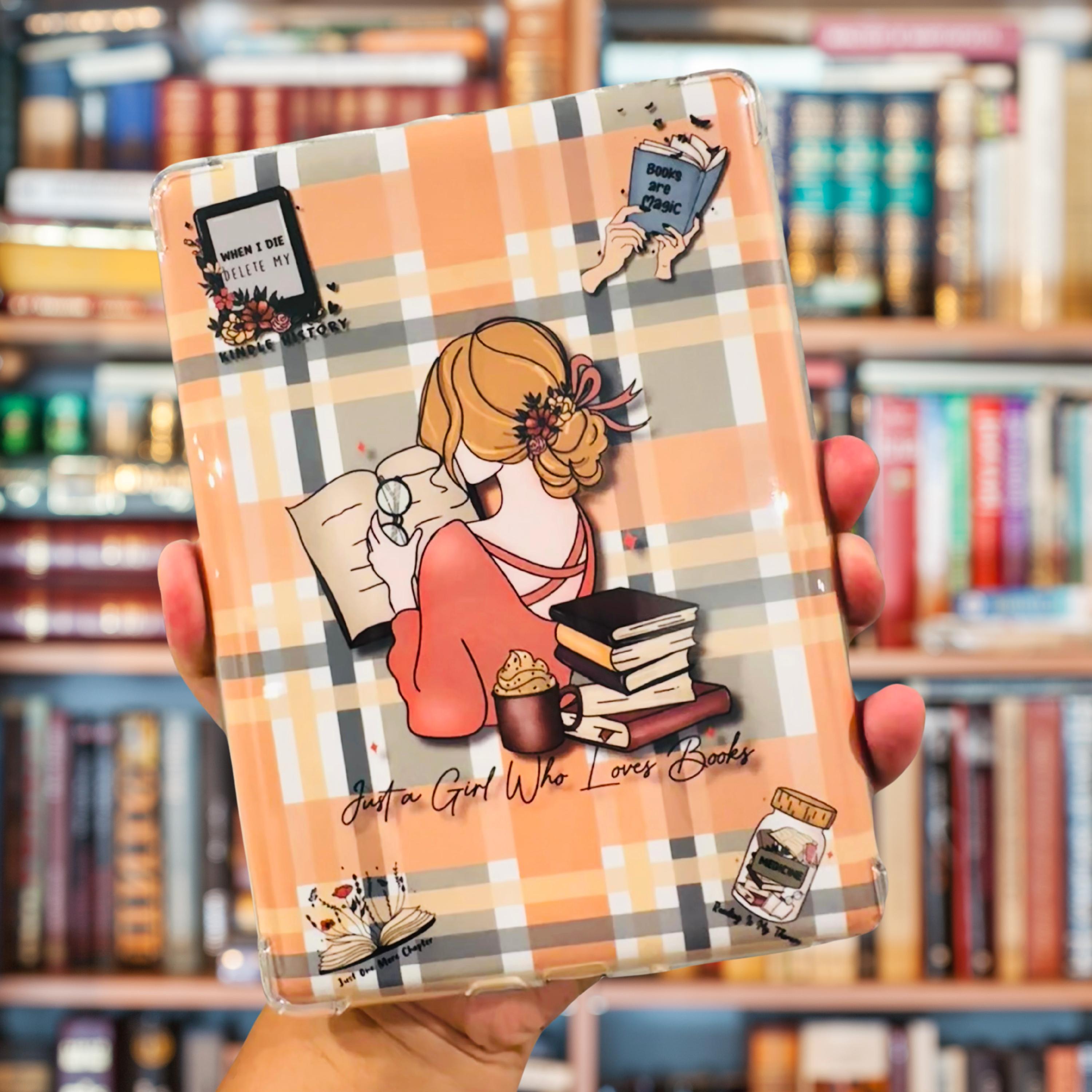 Printable Kindle Clear Case Insert Paperwhite Fall Bookish Accessories ...