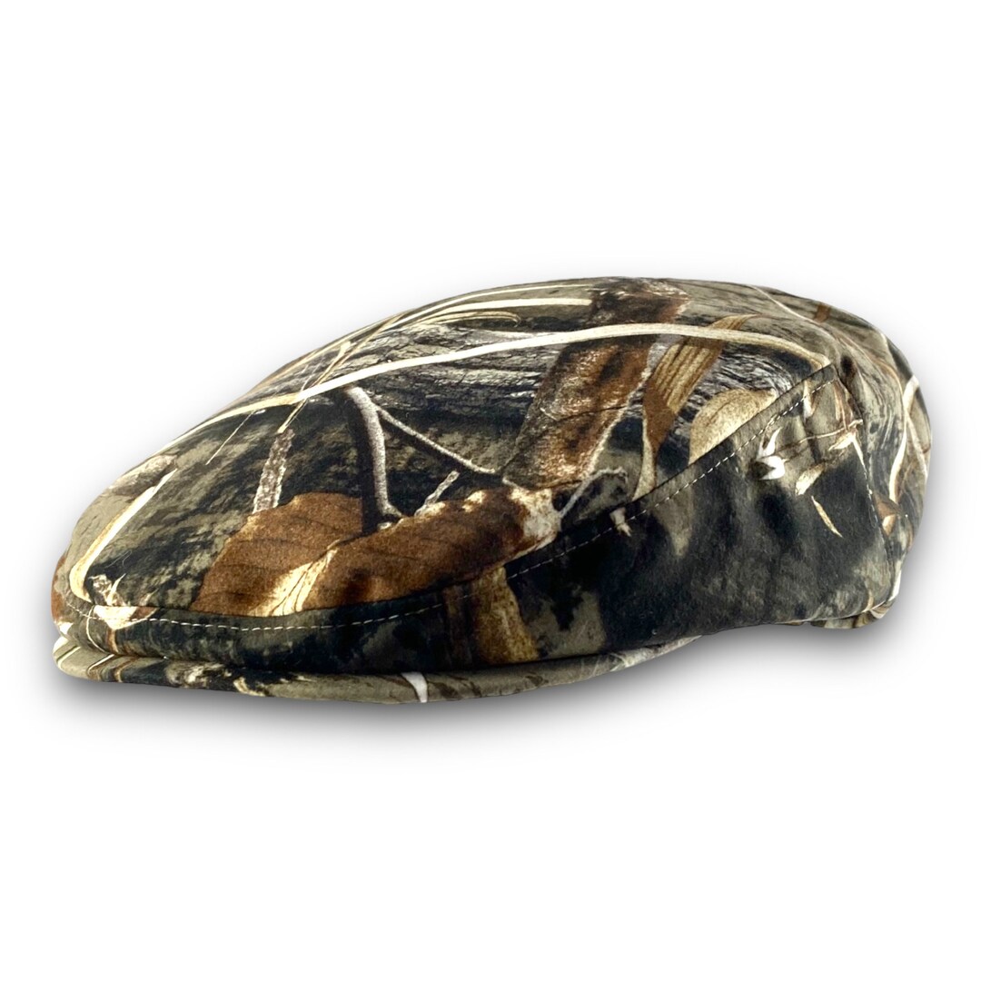 Custom Handmade Flat Cap Made to Order in Realtree Max5 Camouflage ...