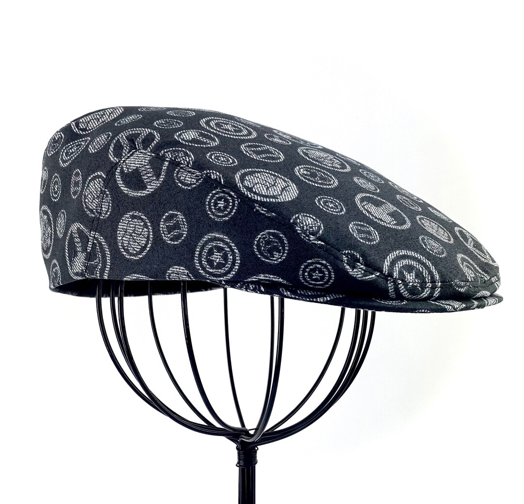 Custom Handmade Custom Flat Cap Handmade in Marvel Avengers - Etsy