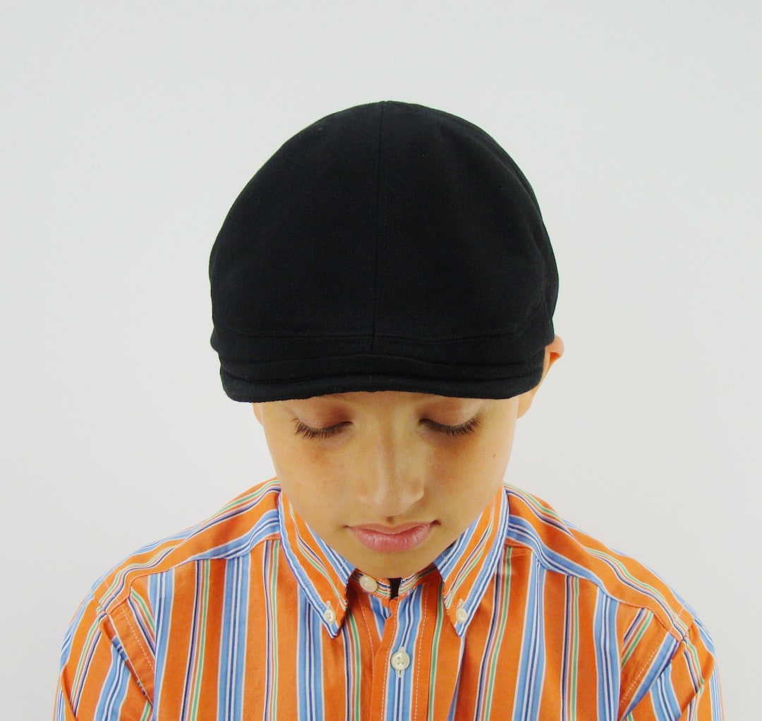 Custom Handmade Custom 6-panel Handmade Flat Cap Driving Cap for Men in ...