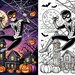 Spooky Spider Adventures: 20 Halloween Coloring Pages With Spider-man ...