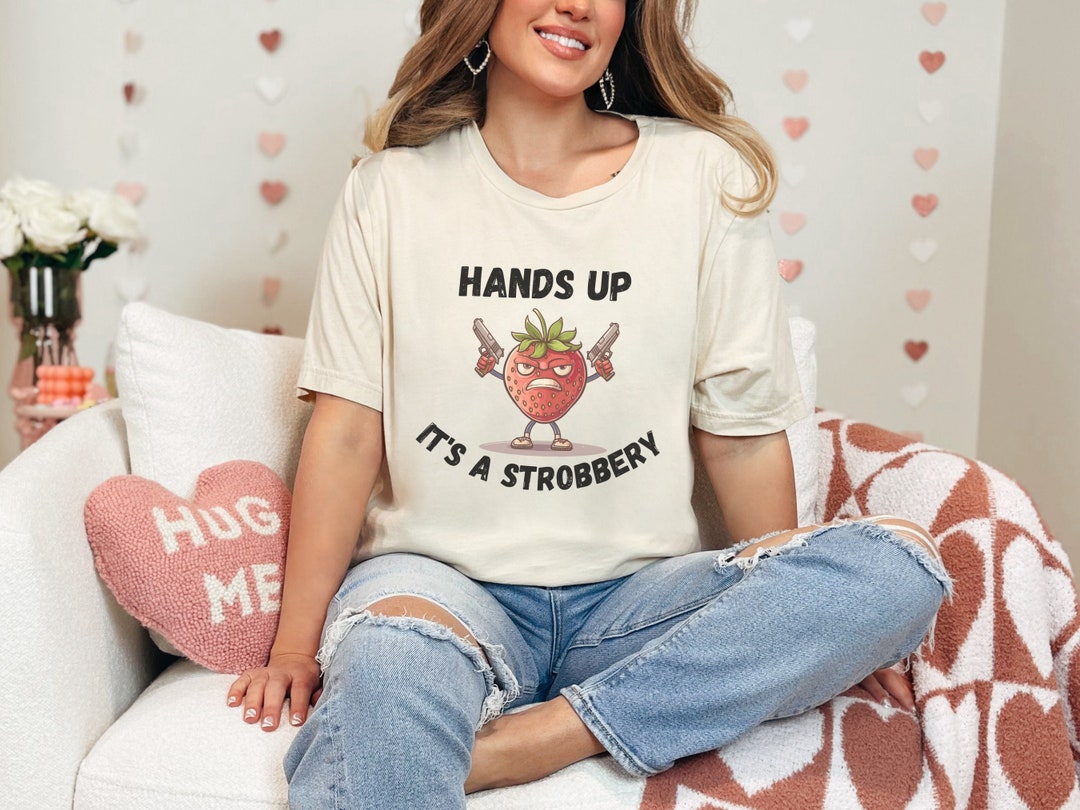 Strobbery Meme Shirt, Strawberry T Shirt, Funny Joke Shirt, Music ...