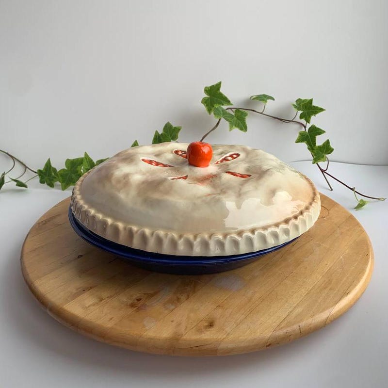 Ceramic Pie Dish - Etsy
