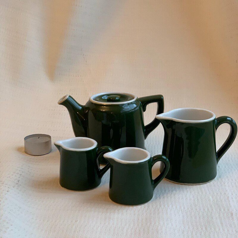 Green Teapot - Etsy