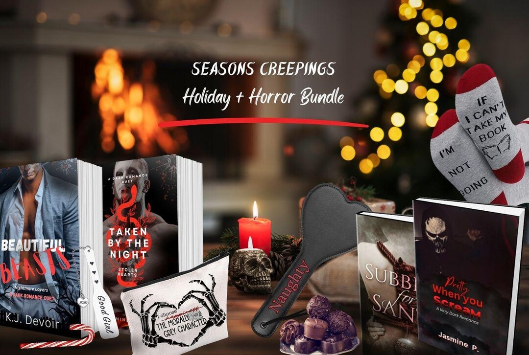 Dark Romance Holiday Horror Book Box Expertly Curated Themed Custom ...