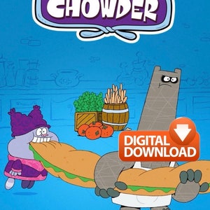 Chowder Cartoon - Etsy