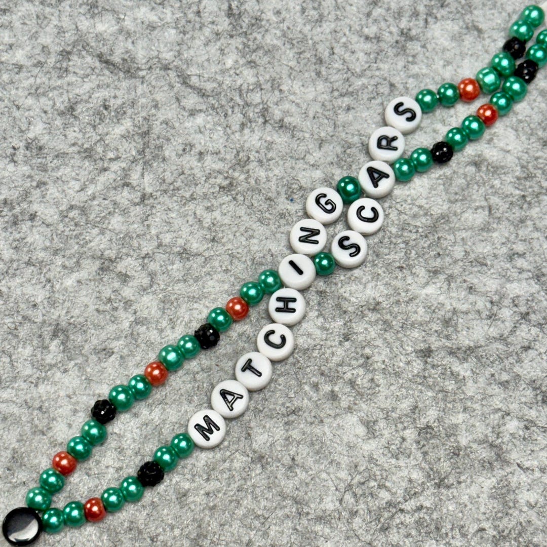 Personalized Lyric Taylor Showgirl Cancelled Bracelet Matching Scars ...