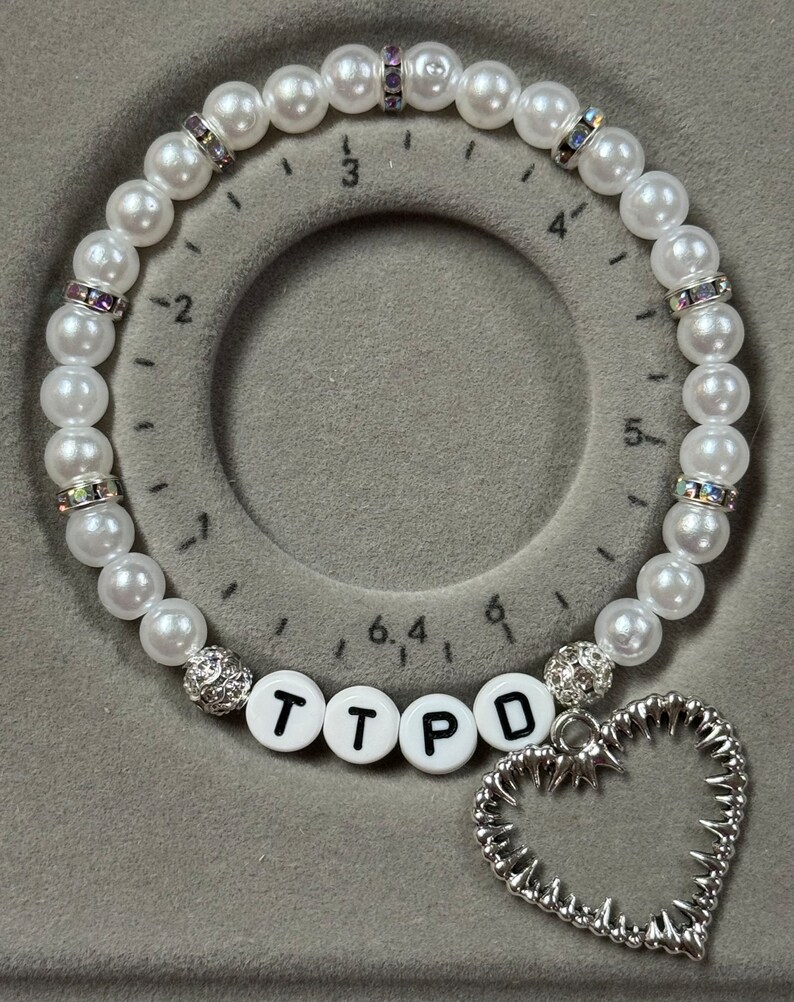 Taylor Swift Eras Tour 2024 Friendship Bracelet, the Tortured Poets Department TTPD, Cosmic Love ...