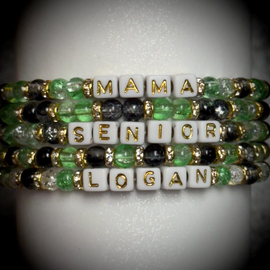 Personalized Senior Year 2026 Bracelet Gift Custom High School Mom ...