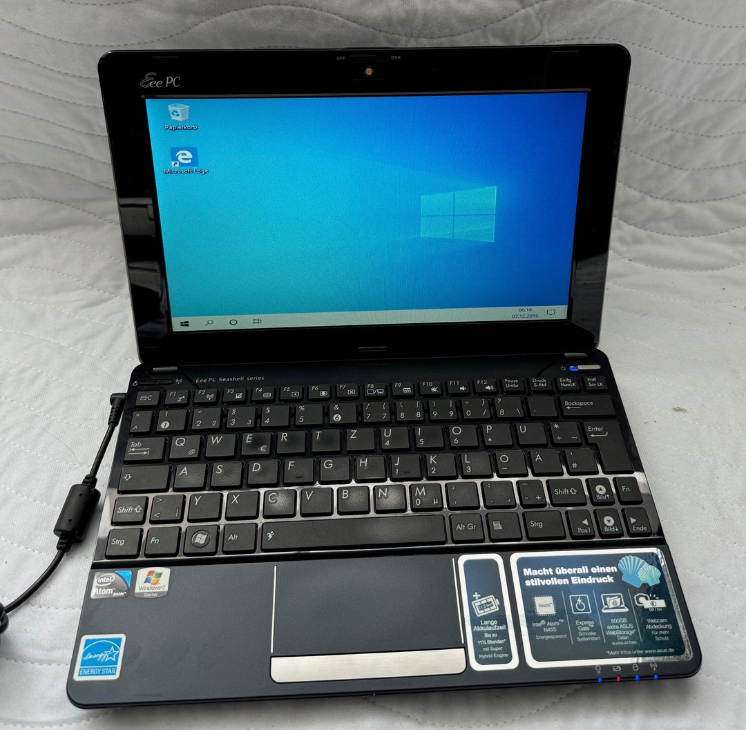 Asus Eee PC 1015PE Intel Atom N455 1.66ghz 2 GB Ram, 320GB Hdd, Webcam ...
