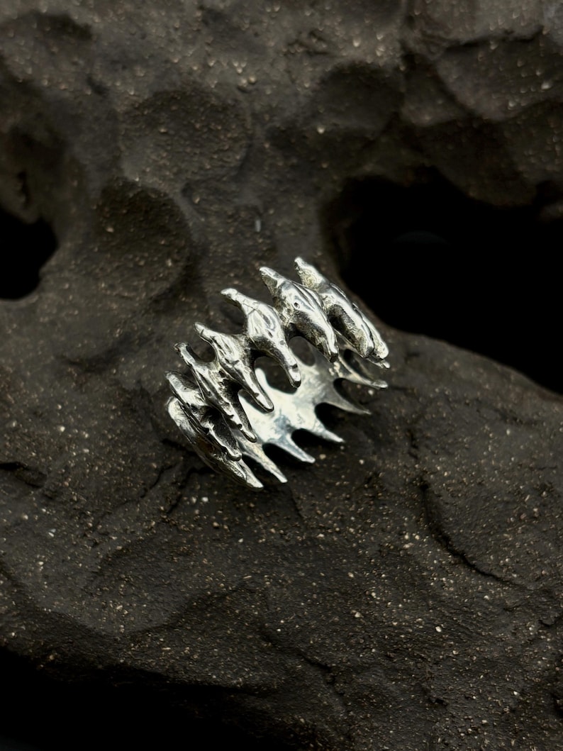 Centipede Ring • Sterling Silver Insect Jewelry • Oxidized or Bright ...