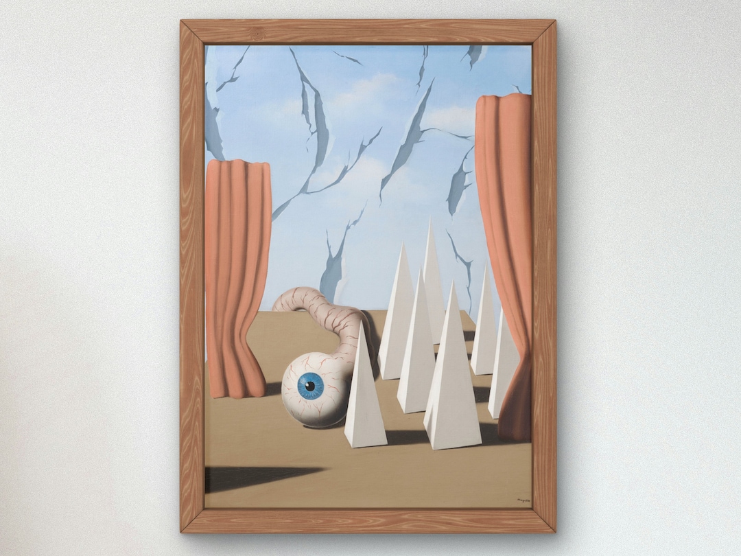 The Poetic World II by René Magritte 1937 Art Print, Museum Quality ...