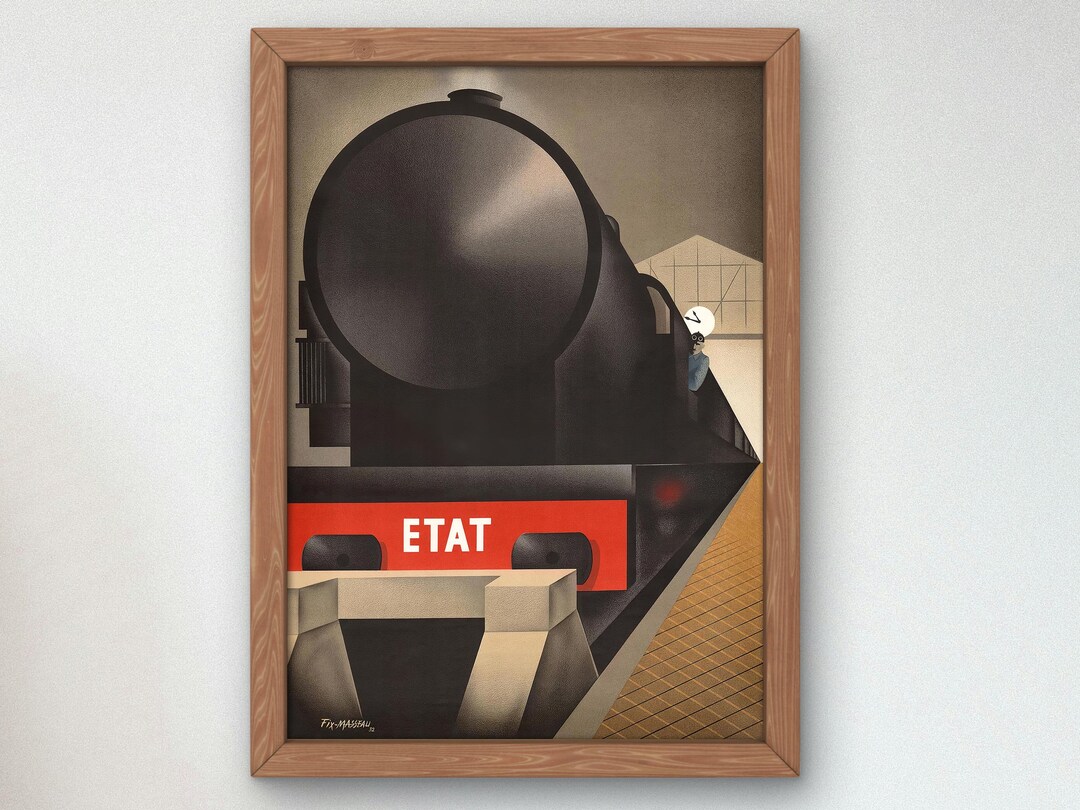 Pullman Express Vintage Ads by Pierre Fix-masseau, Mid Century ...