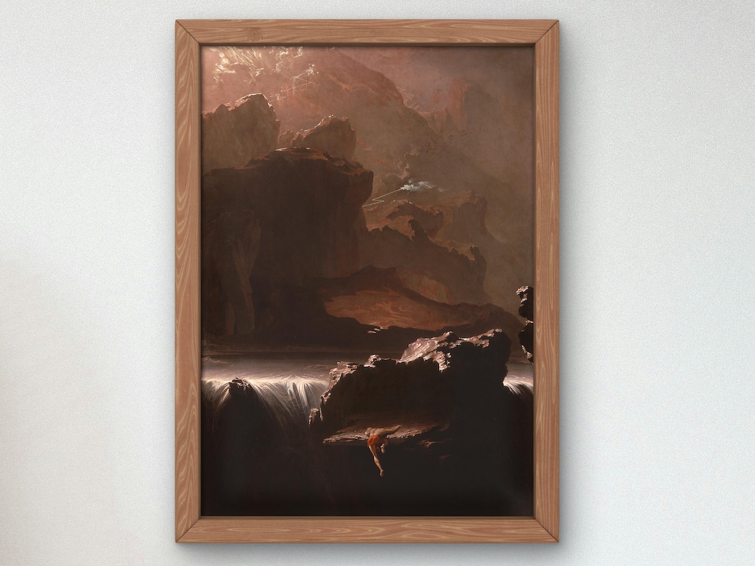 Sadak in Search of the Waters of Oblivion by John Martin 1836, Art ...