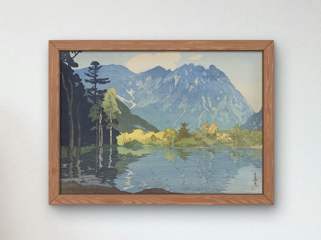 Hodakayama by Hiroshi Yoshida 1921, Japan Museum Quality Print, Ukiyo-e ...