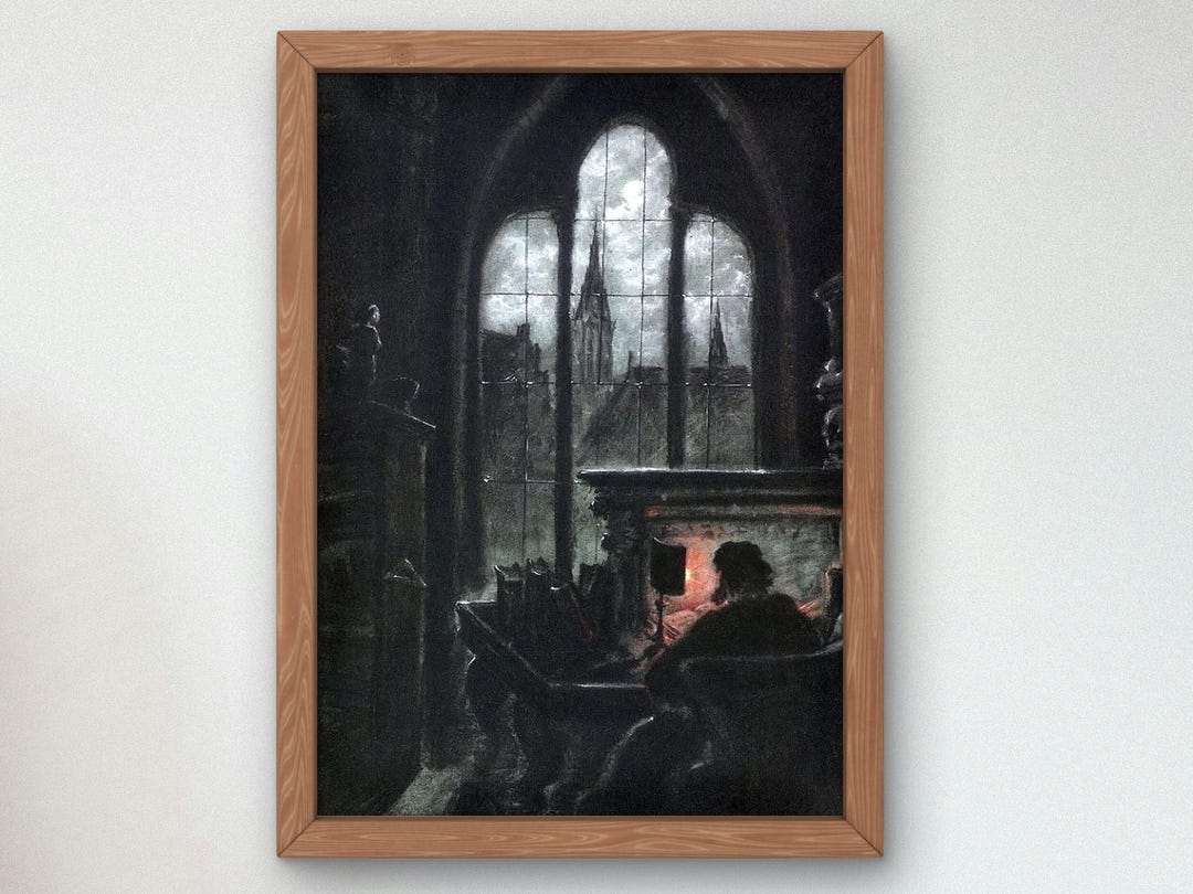 Faust in His Study by Carl Gustav Carus 1852 Art Print, Museum Quality ...