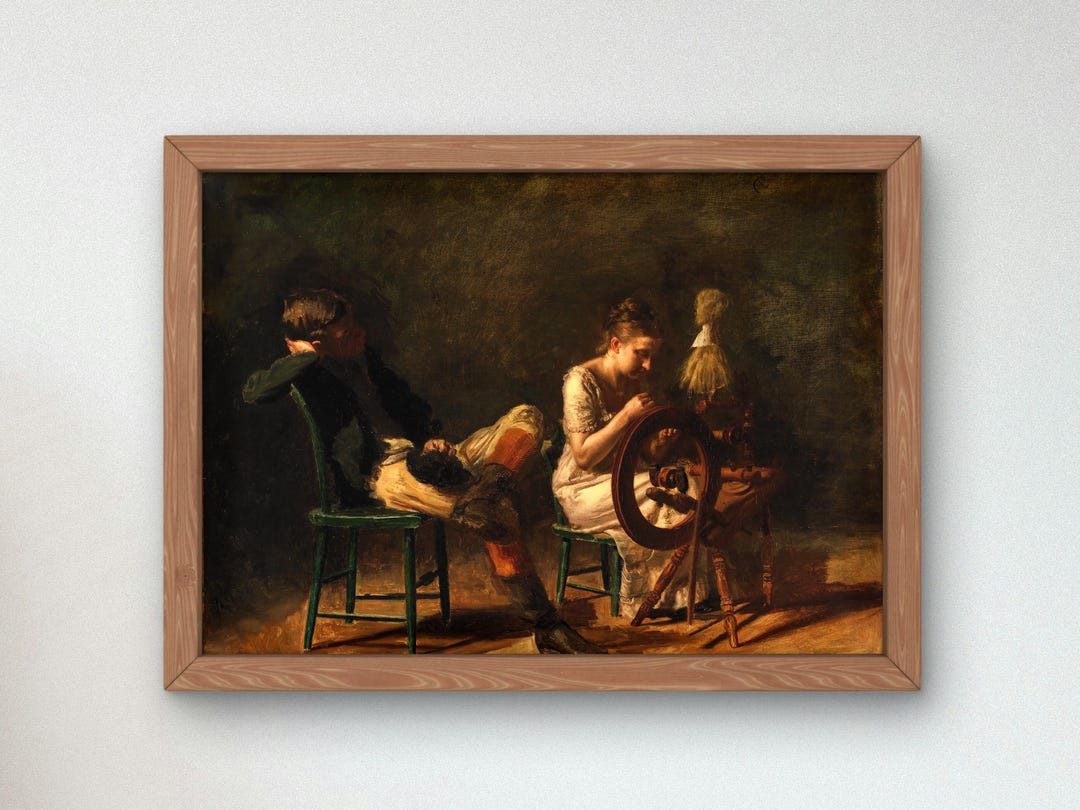 The Courtship by Thomas Eakins 1878, Museum Quality Print, Classical ...