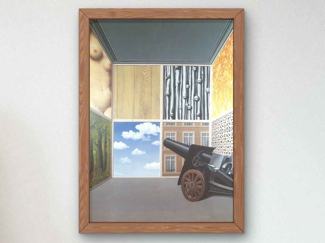 On the Threshold of Liberty by René Magritte 1937 Art Print, Museum ...