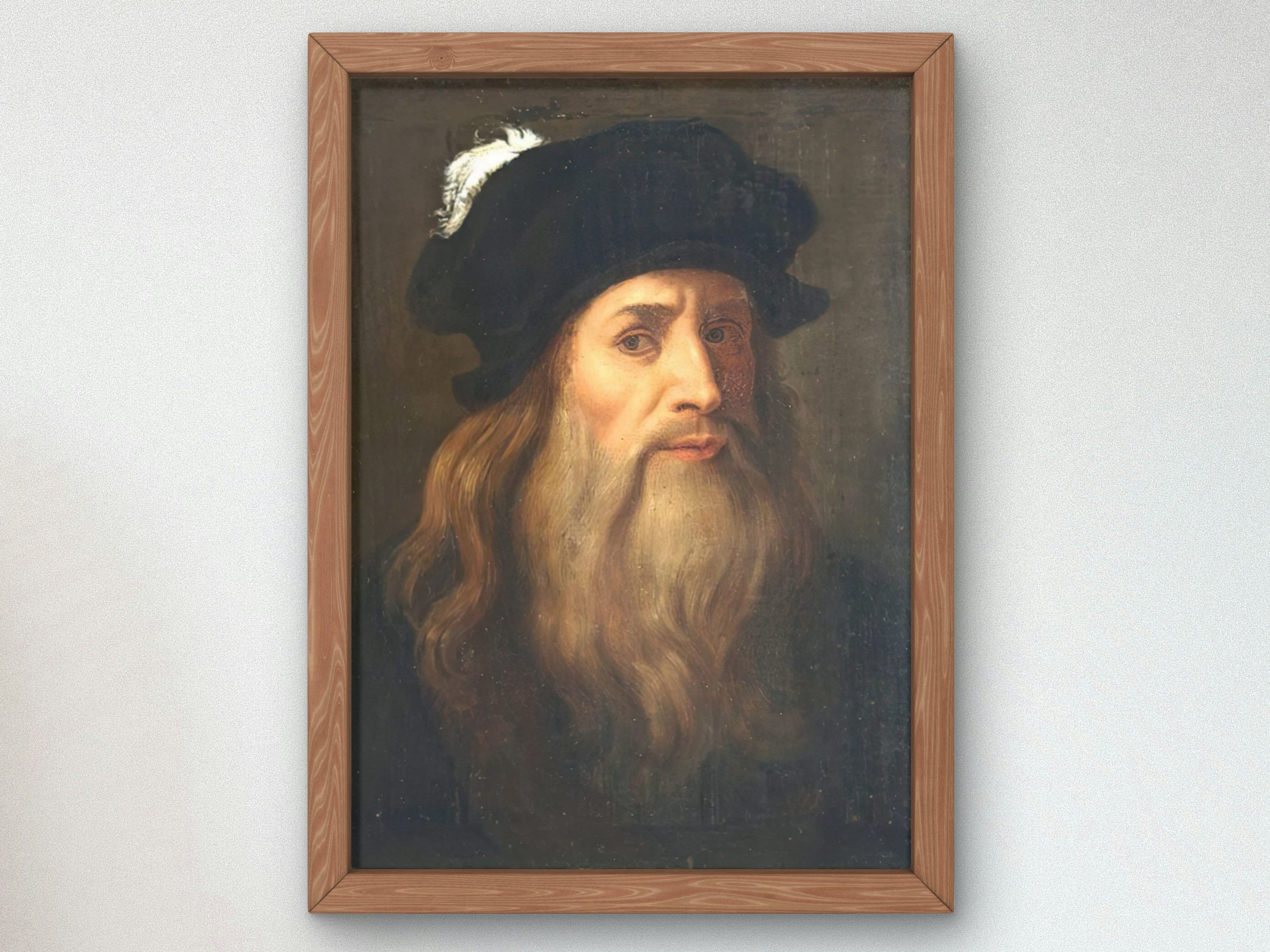 The Lucan Portrait by Leonardo Da Vinci Art Print, Cultural Art ...