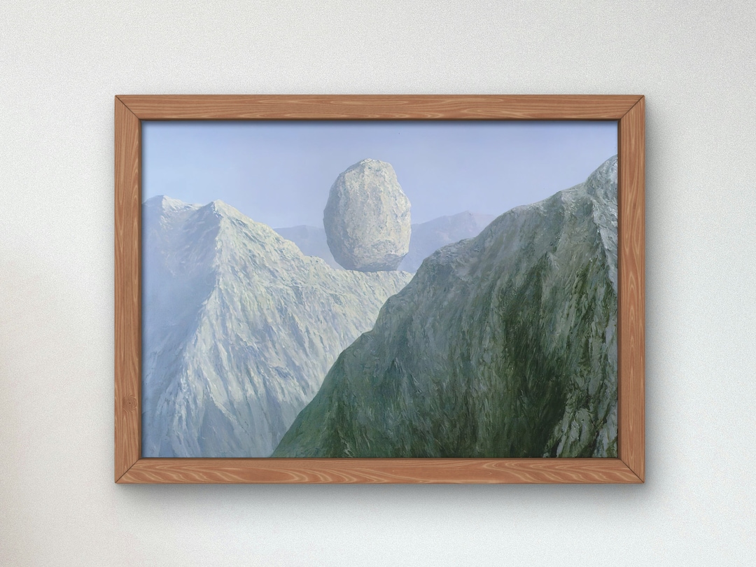 Art Print the Glass Key Rene Magritte 1959, Museum Quality Artwork ...