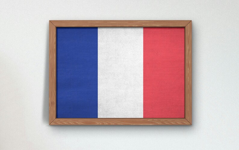 France Flag Poster Wall Art Prints French Flag - Etsy