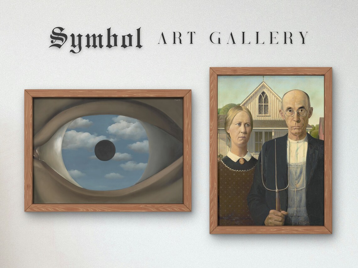 Art Print the False Mirror by Rene Magritte 1928, Museum Quality ...