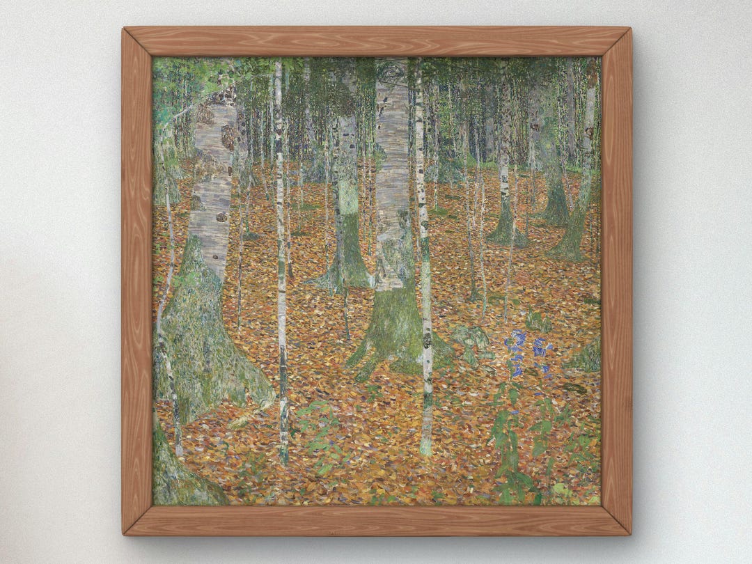 Birch Forest by Gustav Klimt 1903 Art Print, Museum Quality Artwork ...