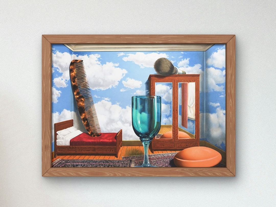 Personal Values by René Magritte 1952, Art Print Museum Quality Artwork ...