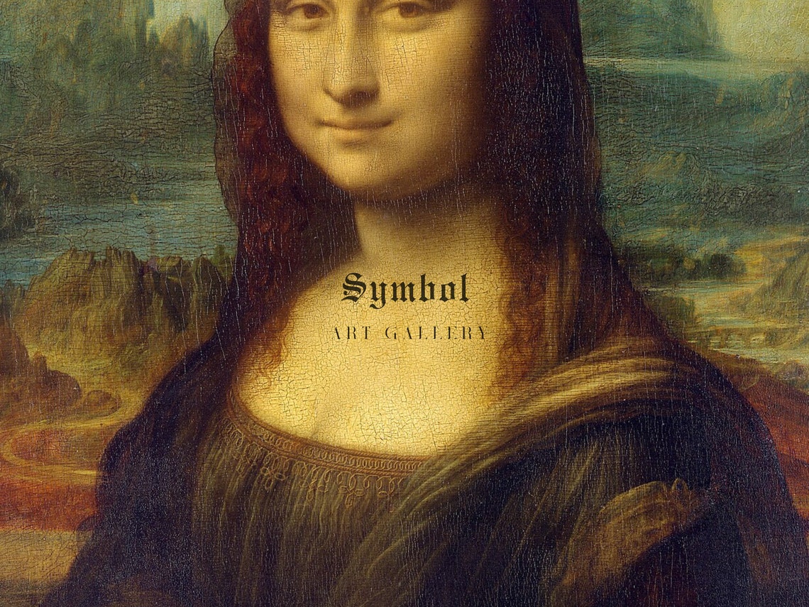 Art Print Mona Lisa by Leonardo Da Vinci, the Mona Lisa, La Mona Lisa ...
