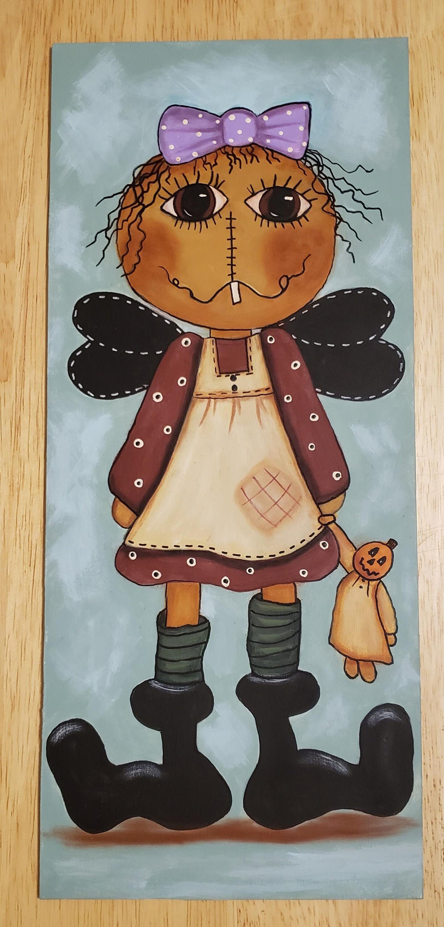 Hand Painted Ms Iza Cackle Wreath Sign - Etsy