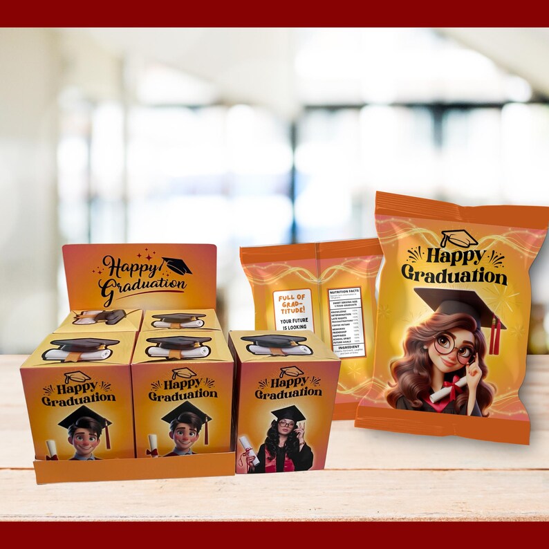 CUSTOM Graduation Blind Box, Graduation Blind Box Template, Printable ...