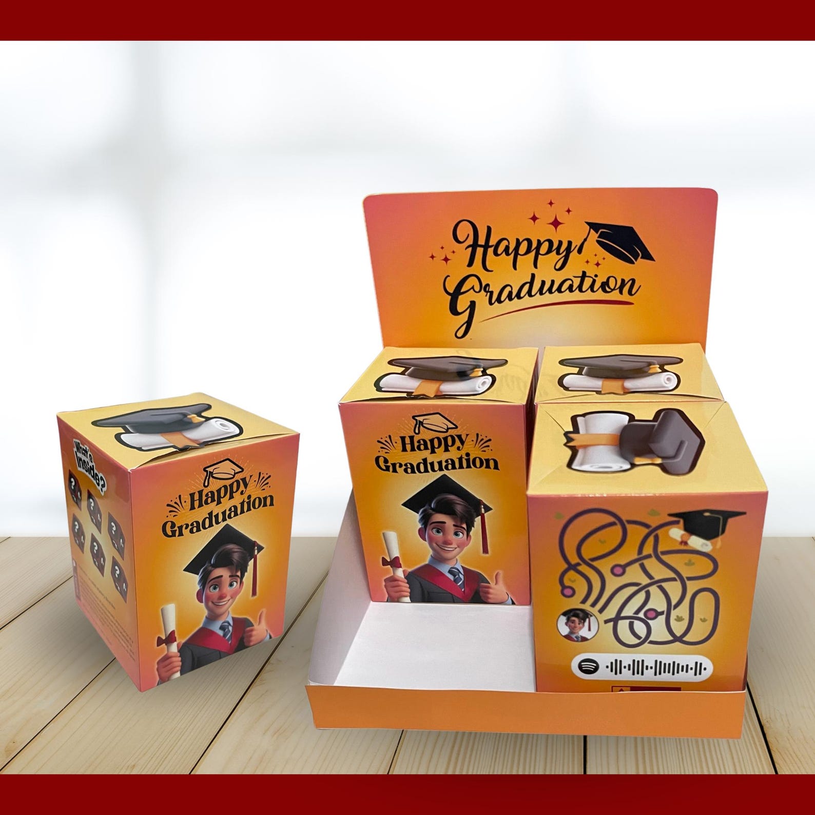 CUSTOM Graduation Blind Box, Graduation Blind Box Template, Printable ...