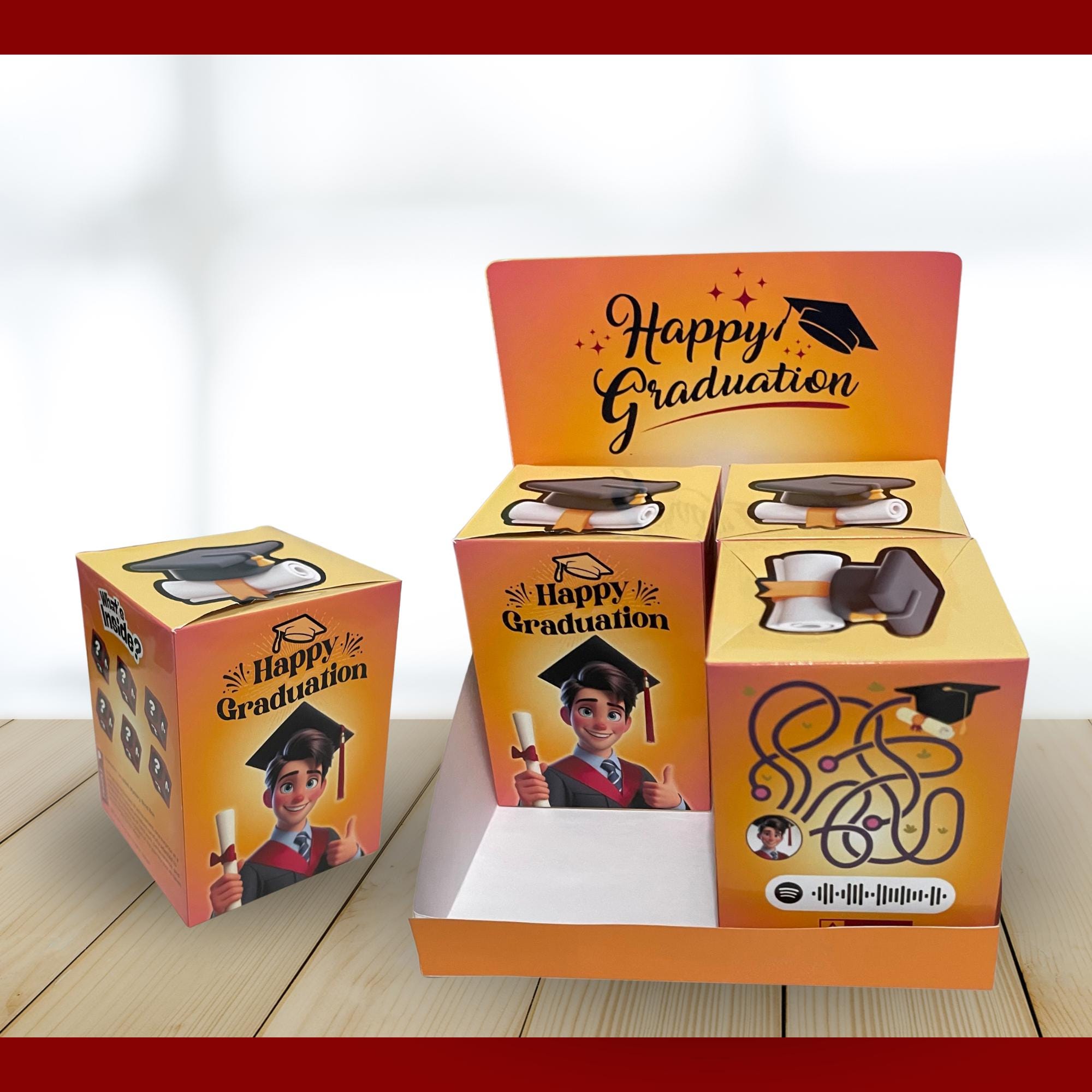 CUSTOM Graduation Blind Box, Graduation Blind Box Template, Printable ...