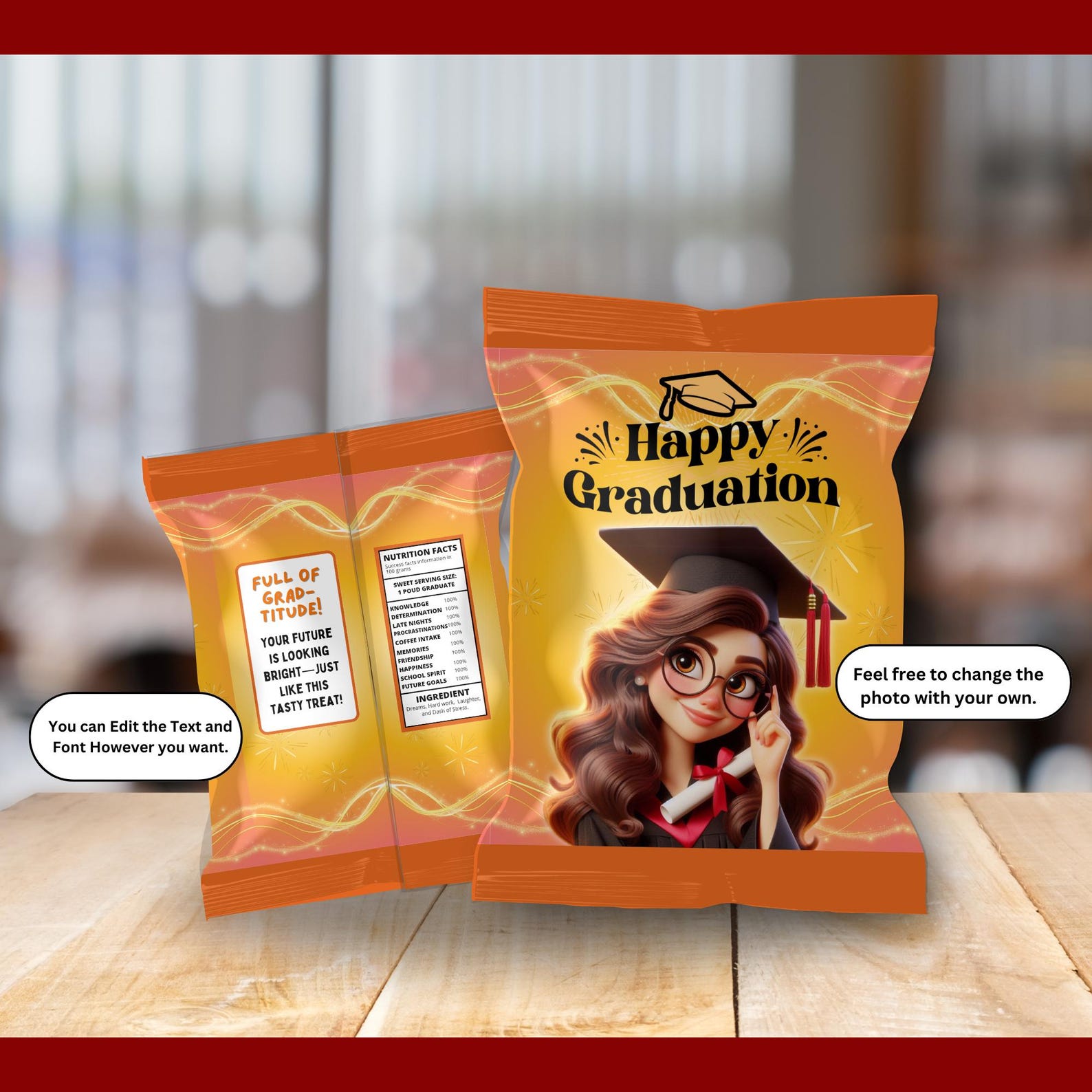 CUSTOM Graduation Blind Box, Graduation Blind Box Template, Printable ...