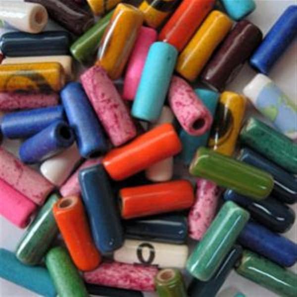 Large Ceramic Beads - Etsy