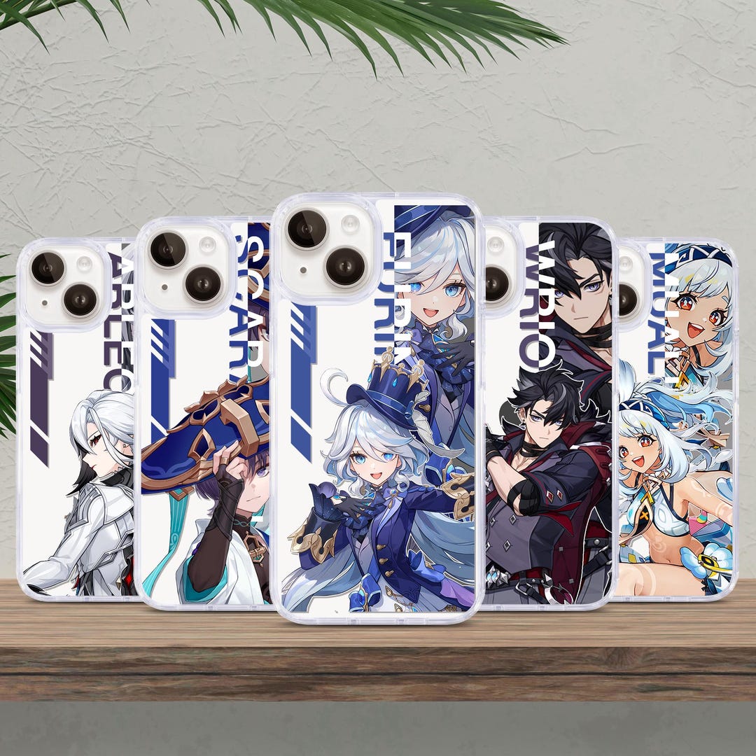 Genshin Impact Phone Case,furina Navia Neuvillette Arlecchino,iphone ...